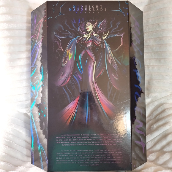 Disney | Other | Nib Disney Midnight Masquerade Villains Maleficent ...